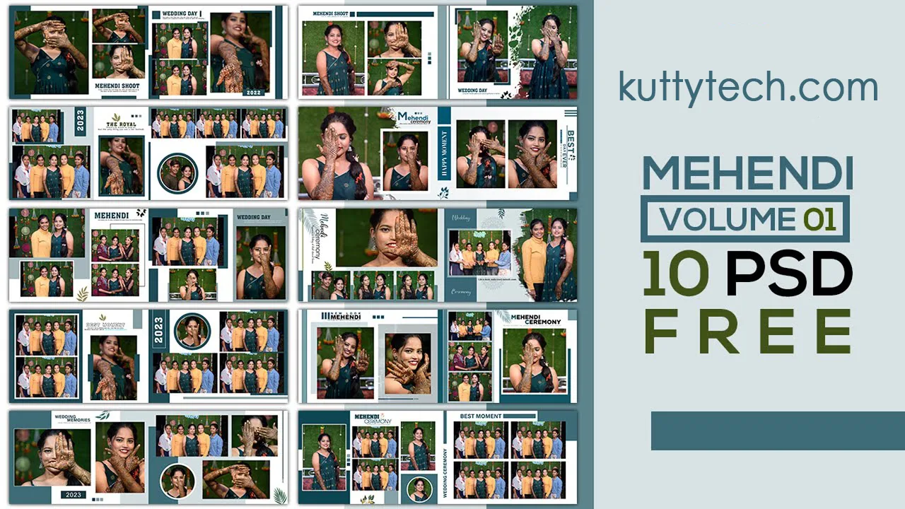 12x36 MEHENDI 10 PSD file free Creative PSD 2023 - Kutty Tech