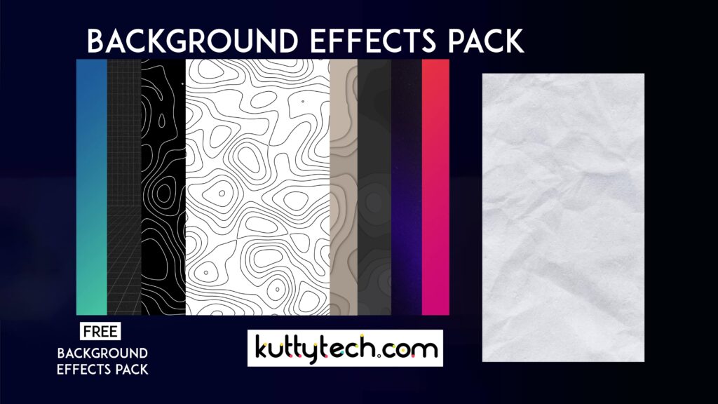 Background Video Effects Free Download - Kutty Tech